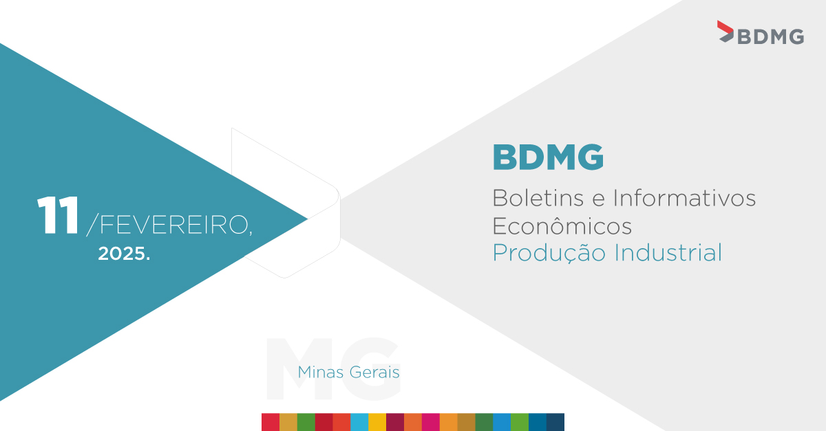 BDMG – Banco de Desenvolvimento de Minas Gerais: Produção Industrial ...